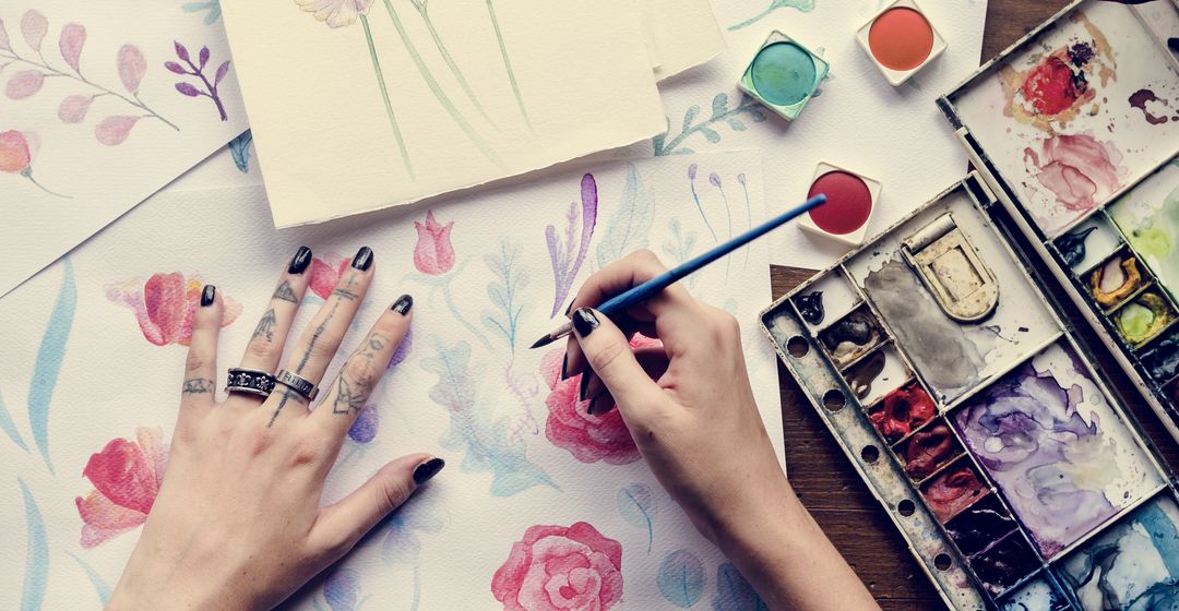 Hand-Drawn Florals Design Challenge | Spoonflower